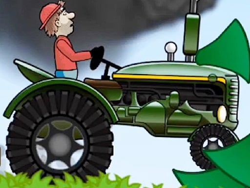 Tractor Driving Hill Climb 2D - קוקו - משחקים בחינם